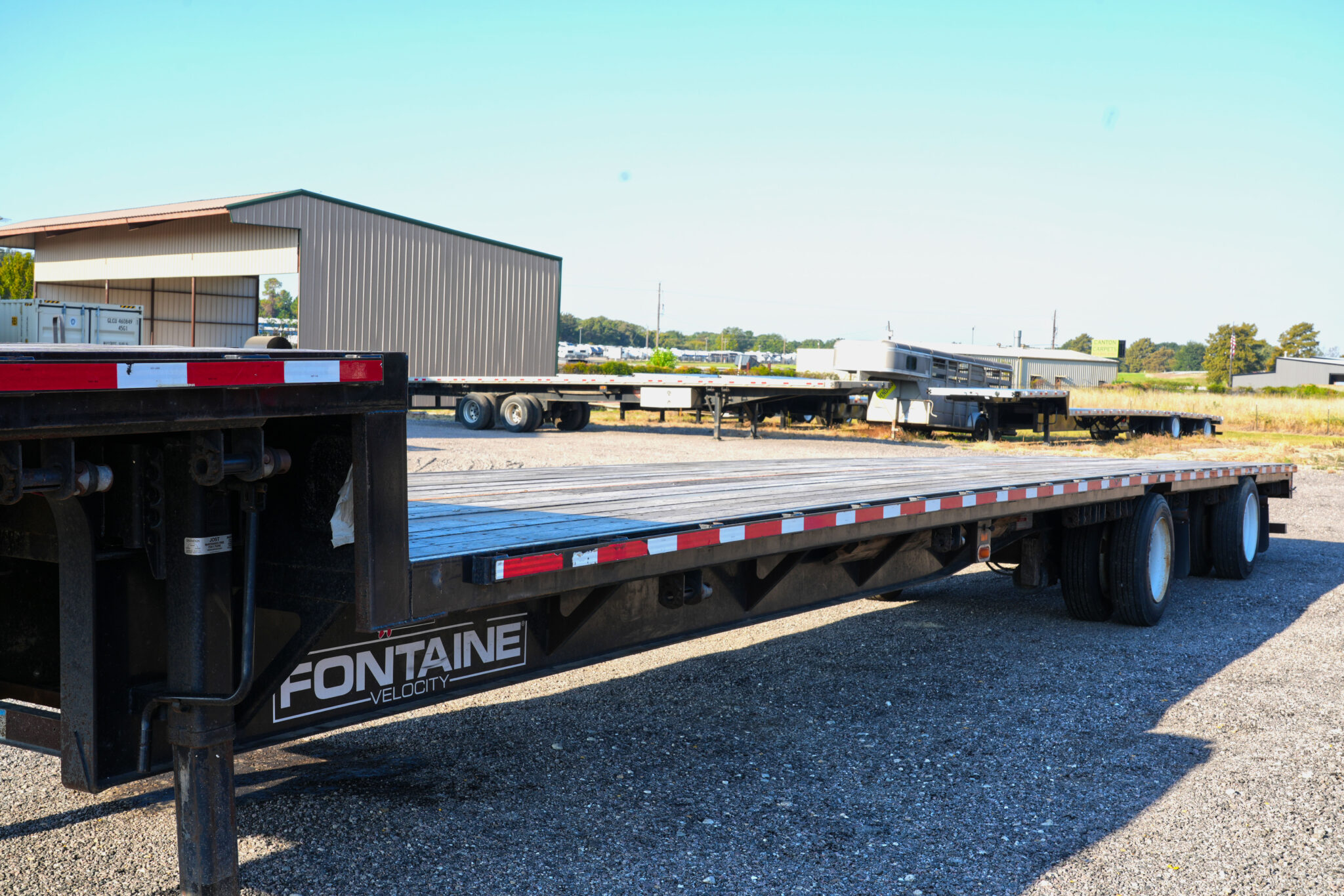 2020 Fontaine 53' Step Deck - Brazos Trailers